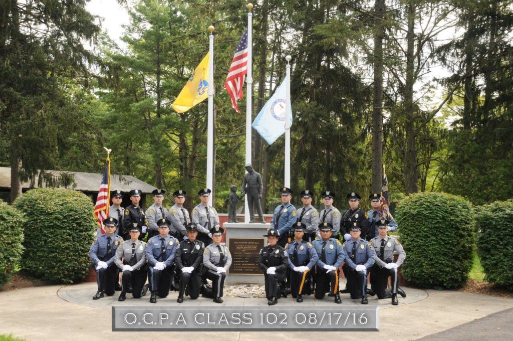 Class-102 - Ocean County Police Academy