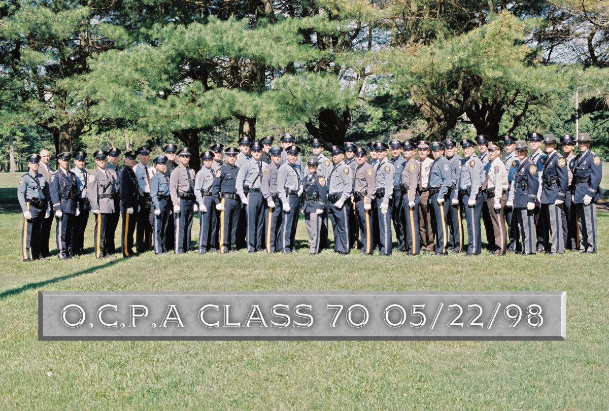 Class-70 - Ocean County Police Academy