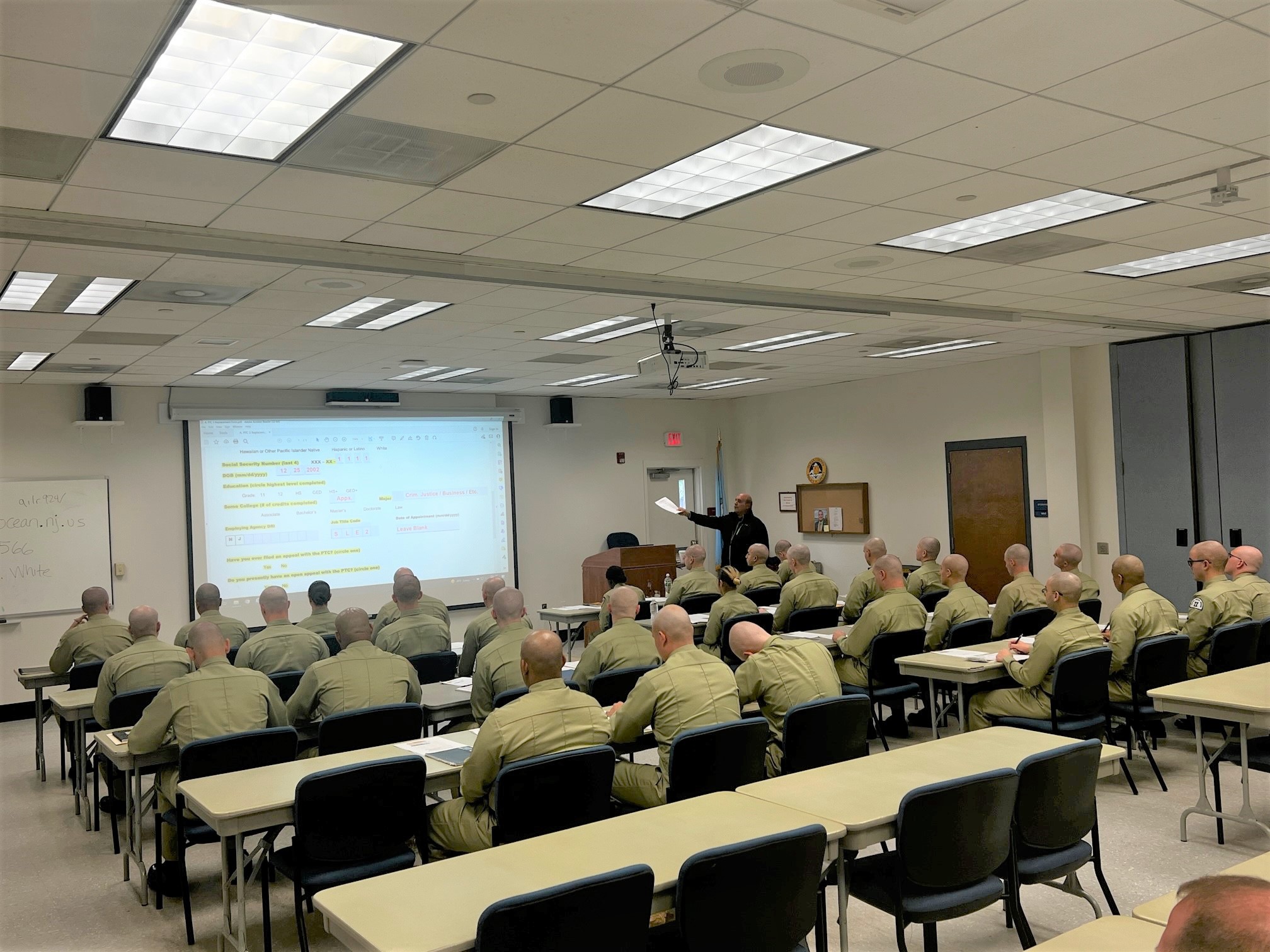 Academy Photos - Ocean County Police Academy